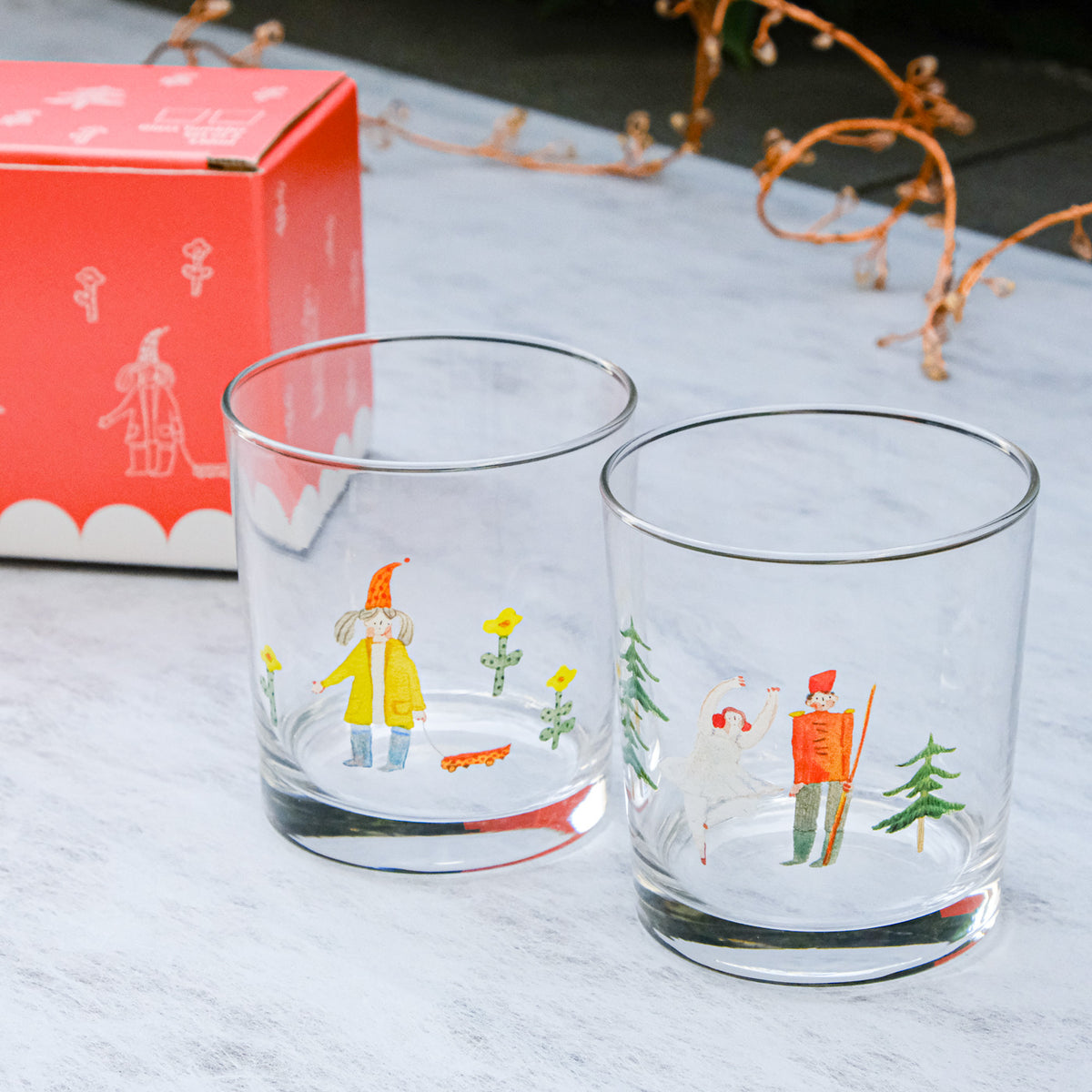 Fairy Tale - Glass Tumbler Gift Set – dodolulu