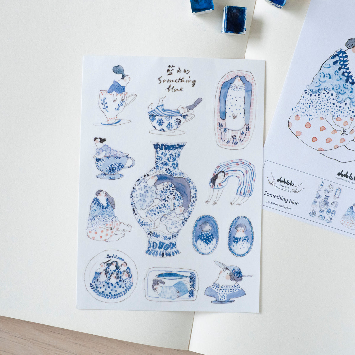 Sticker Sheet - Something Blue – dodolulu